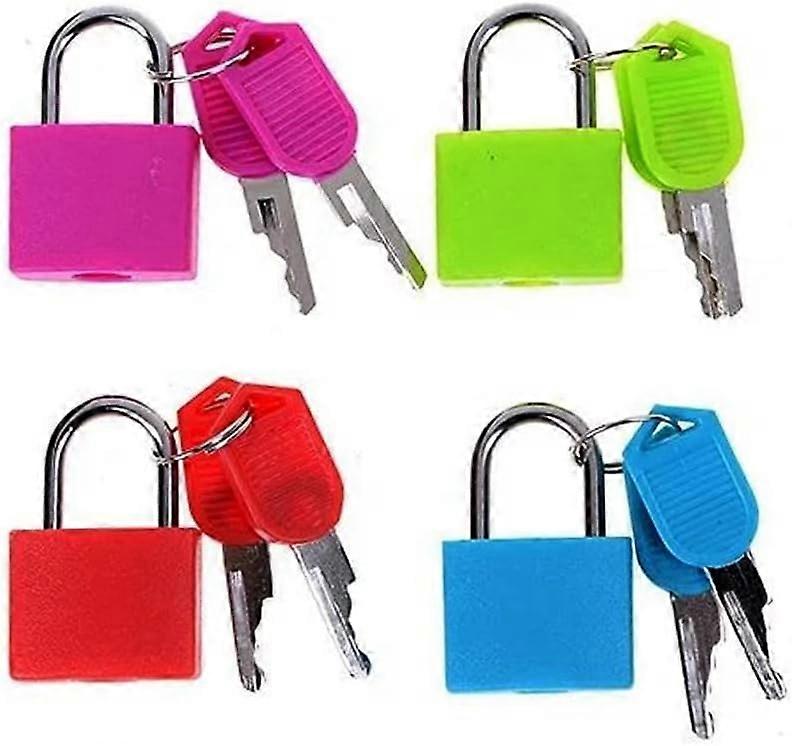 Small Size Padlocks for Securing Luggage I Metal Luggage Padlocks with ...