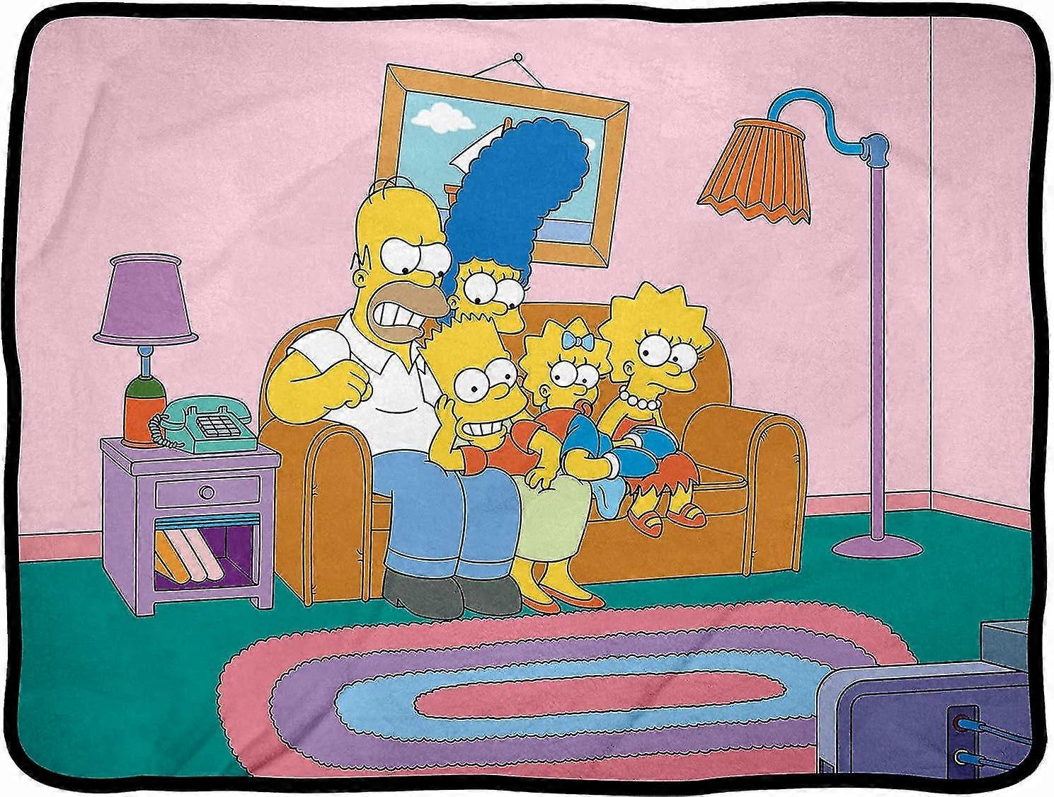 Surreal Entertainment The Simpsons Cartoon Opening Couch Scene Super ...