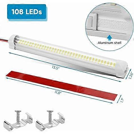 Barre d'clairage LED intrieure 12V, 108 LEDS 5W band luminous LED ...