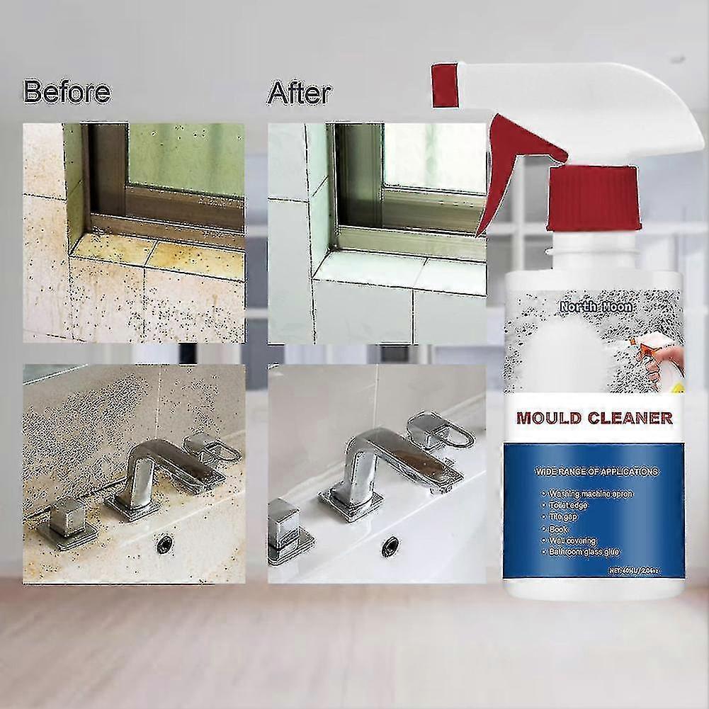 3x Mould Remover Effective Mould Spray, Fast & Mildew Cleaner Kr-ZZY ...