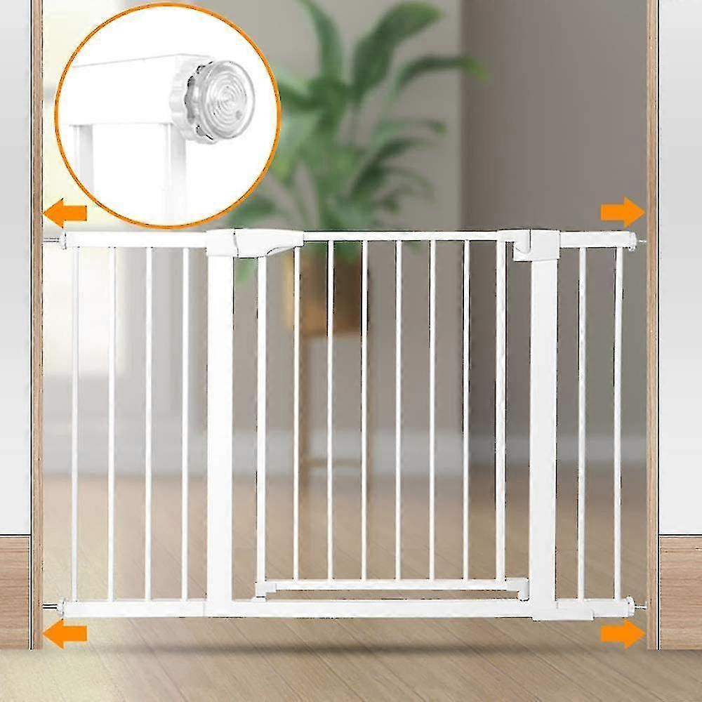 4 Pcs Pressure Baby Gates Threaded Spindle Rods Walk Thru Gates ...