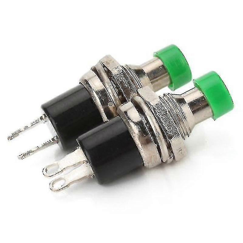 20pcs 7mm Pbs-110 No Lock Switch/self-resetting Push Button Switch Normally Closed Reset Switch ...