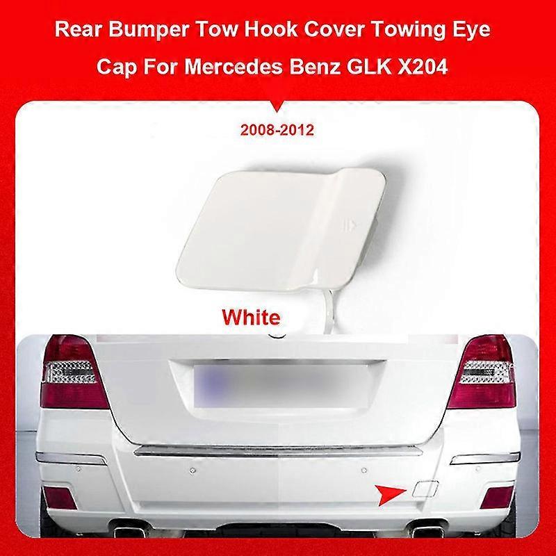 Rear Bumper Towing Hook Cover For Mercedes Benz, Towing Eye Cap, Black ...