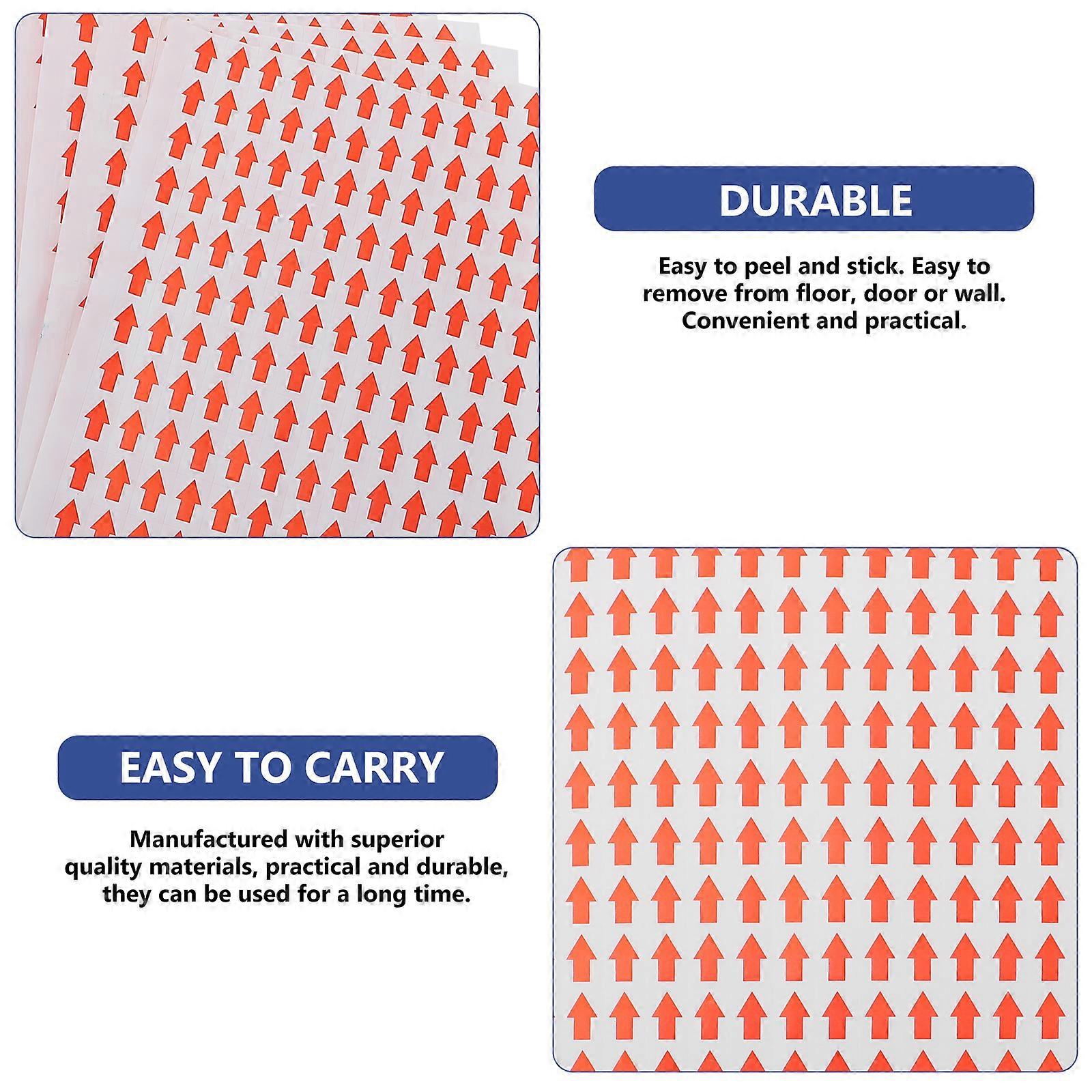 1000 Pcs Floor Tape Red Sticker Labels Product Inspection Defect ...