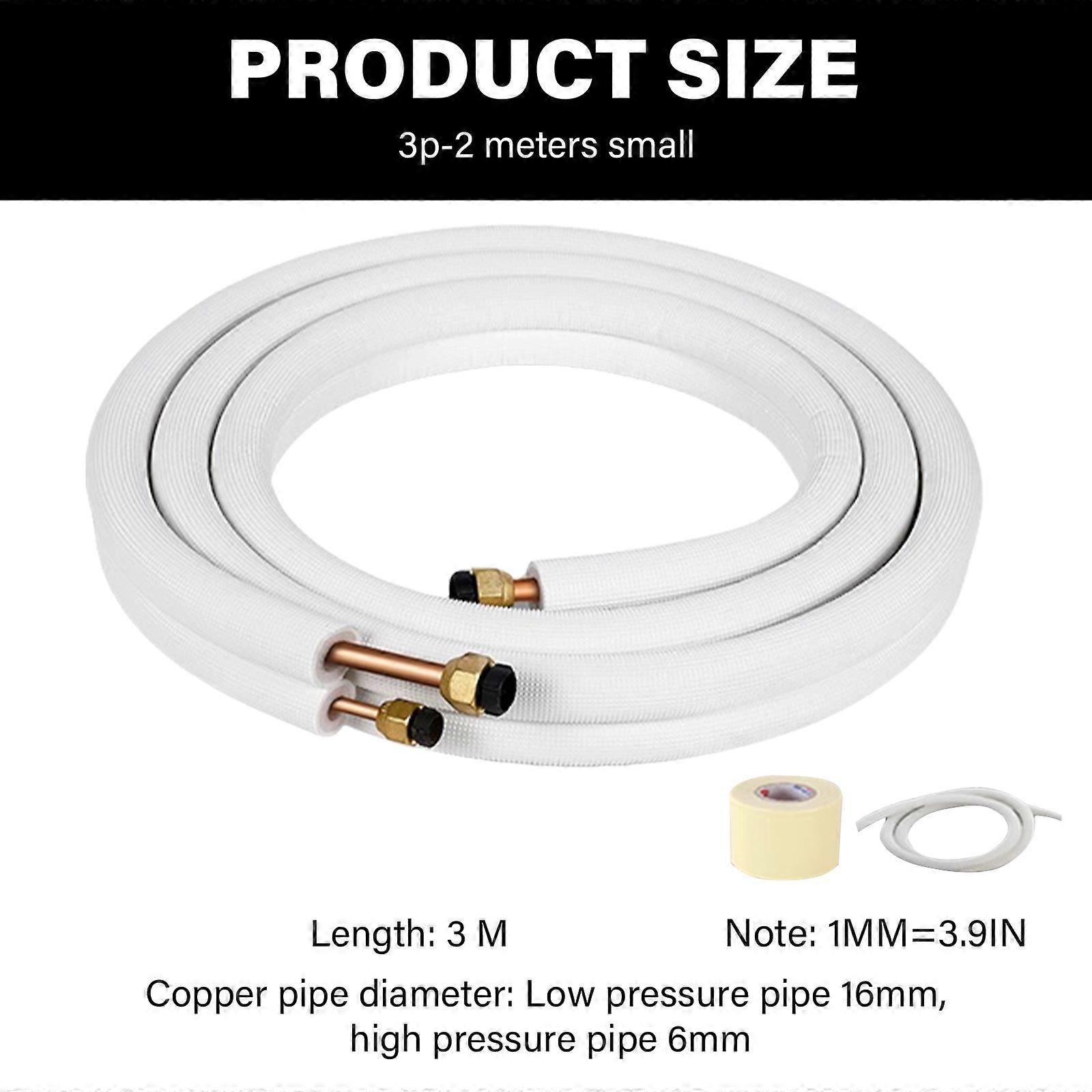 Air Conditioning Copper Hose Extension Thicken Insulation Cotton Copper ...