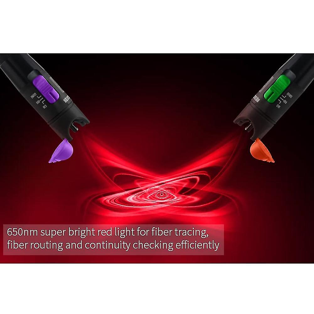 30mw 30km Visual Fault Locator Fiber Light Tester Vfl Optic Cable With ...