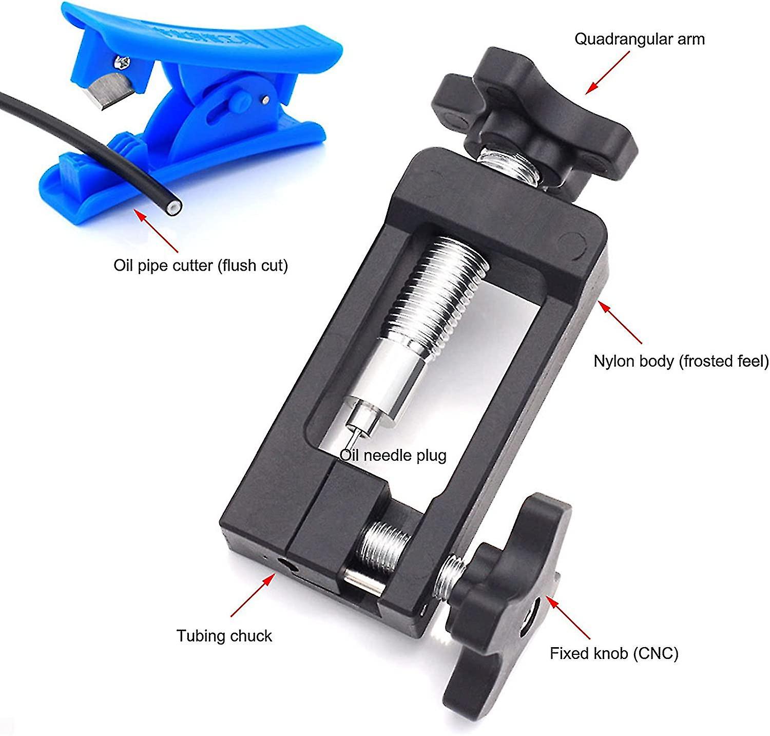 Bicycle Hydraulic Disc Brake Hose Line Cutter And Needle Barbed Driver ...