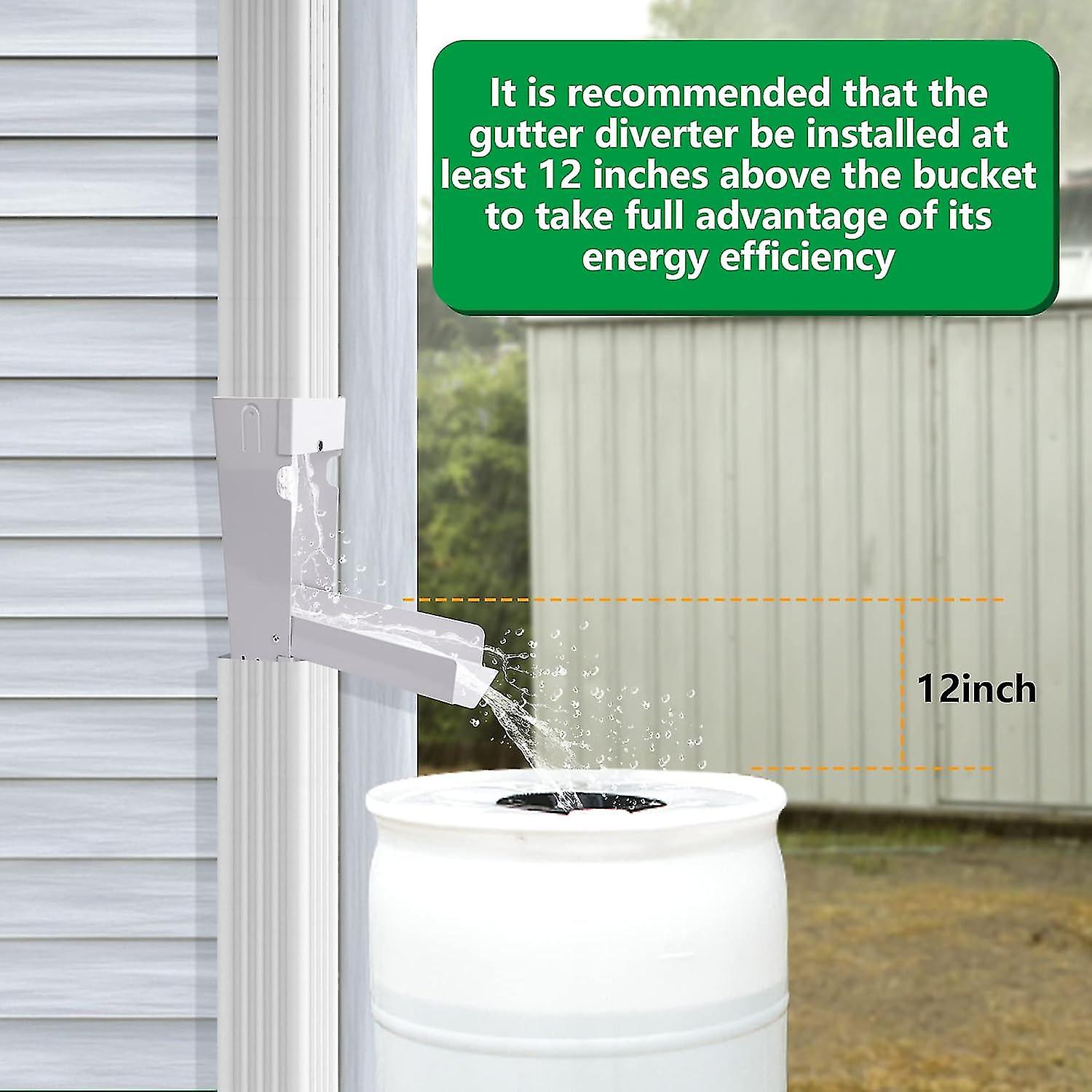 Rainwater Collection System, Rain Barrel Diverter Catching Collection ...