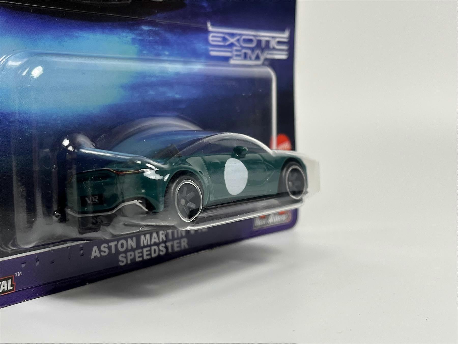 Aston Martin V12 Speedster Hot Wheels Exotic Envy Real Riders 1:64 ...