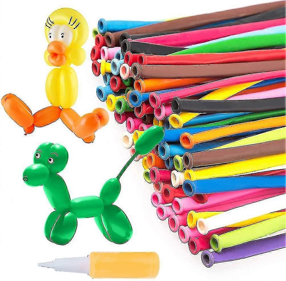 200 X Modeling Balloons Magic Balloons Animal Balloons With Balloon ...