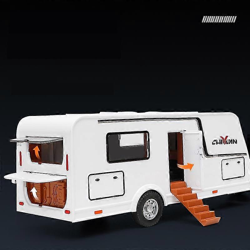 1/32 Rolls Royce Toyota Jeep With Touring Car Rv Caravan Diecast Alloy ...