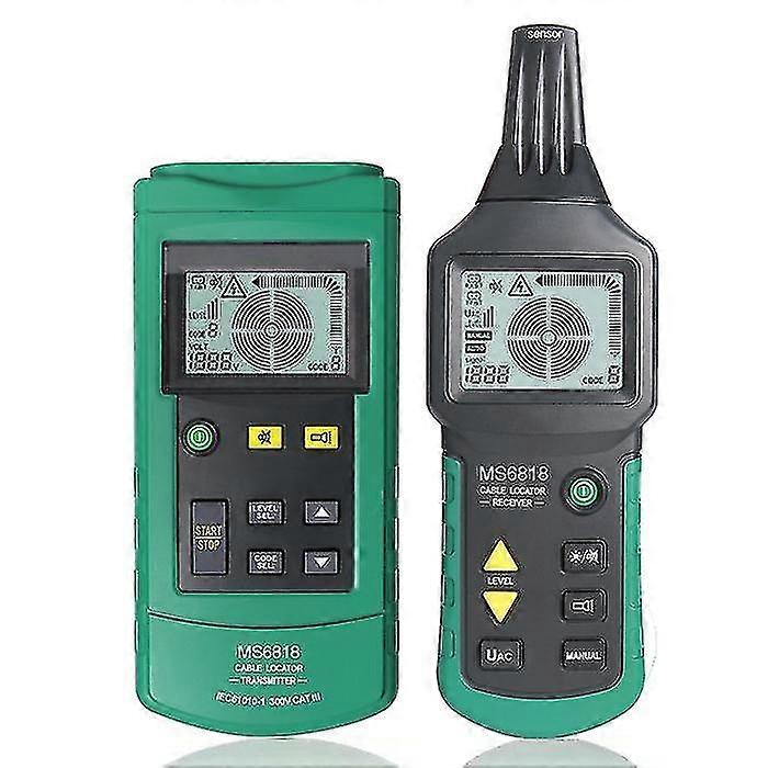 Portable professional wire cable tracker metal pipe locator detector ...