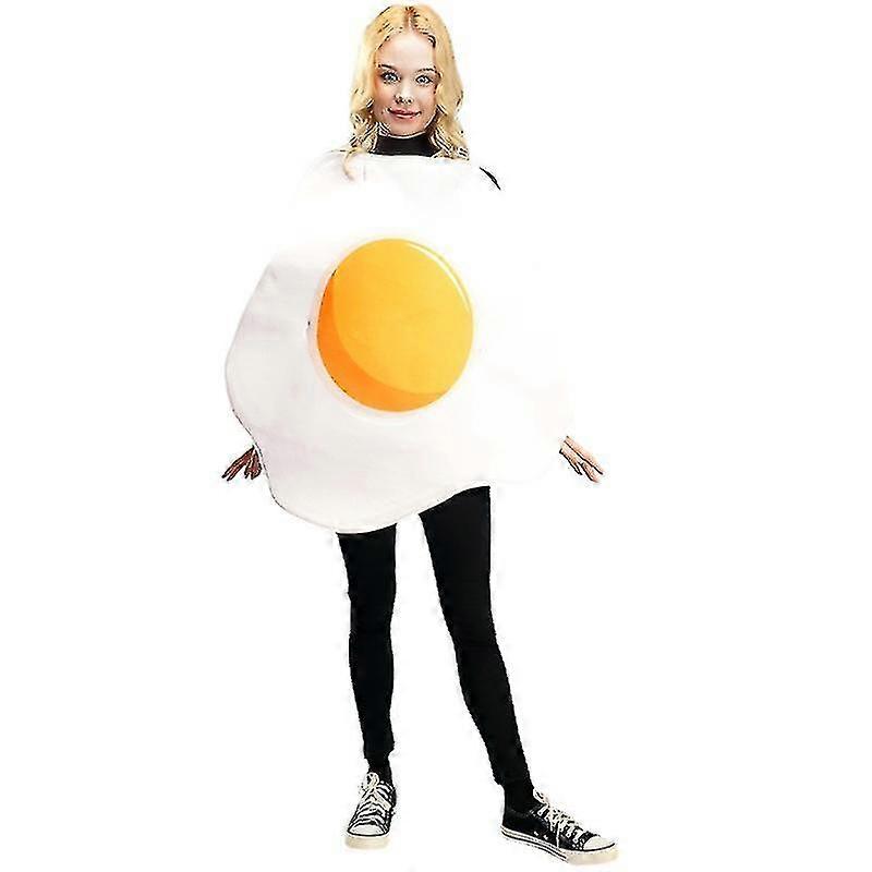 Western Couples Egg And Bacon Costume Halloween Cosplay Party Dress ...