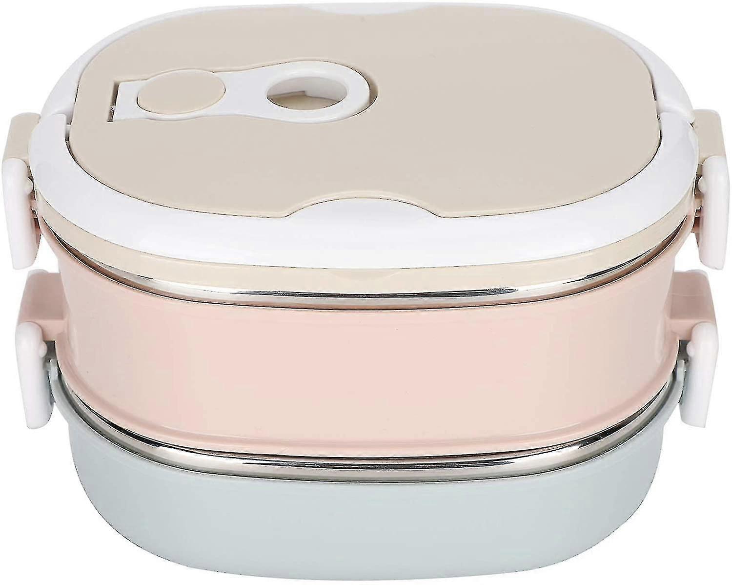 Thermal Bento Lunch Box With Stainless Steel Thermal Insulation, 2 ...