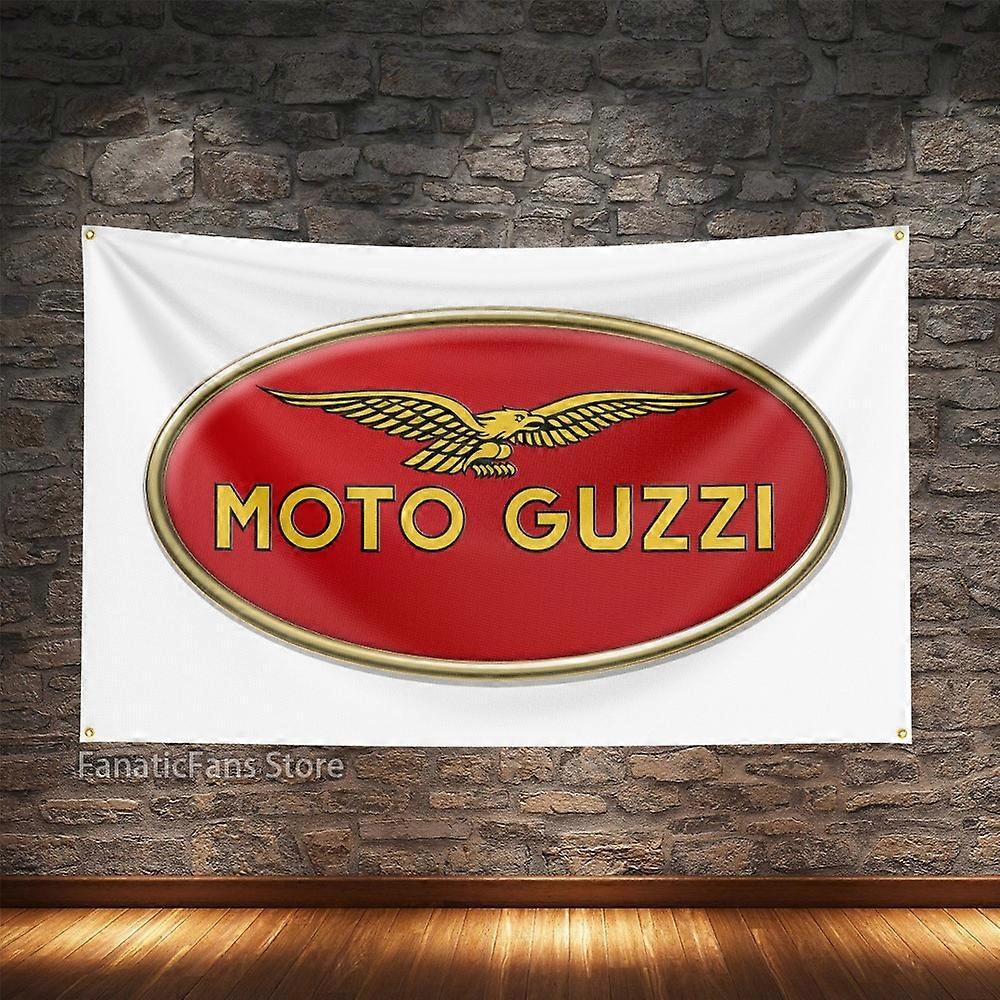 Moto Guzzi Motorcycle Flag Polyester Digital Printing Motos Flagge ...