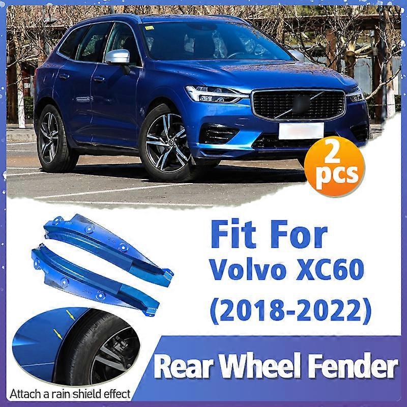 Excellent For Volvo XC60 Mud Flaps Blue 2018 2019 2020 2021 2022 ...
