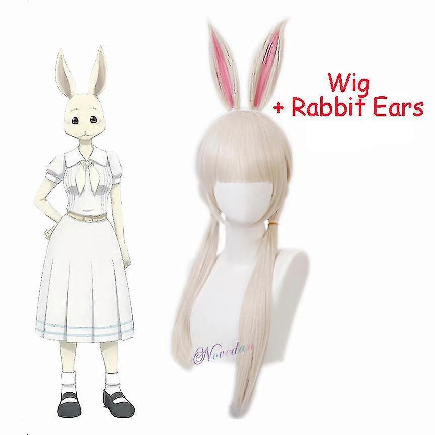 Anime Beastars Haru Cosplay Costume Uniform White Rabbit Animal Cute ...