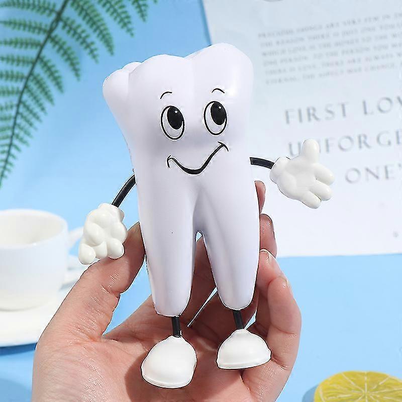 1pc Tooth-figure Squeeze Toy Soft Pu Foam Tooth Doll Model Shape ...