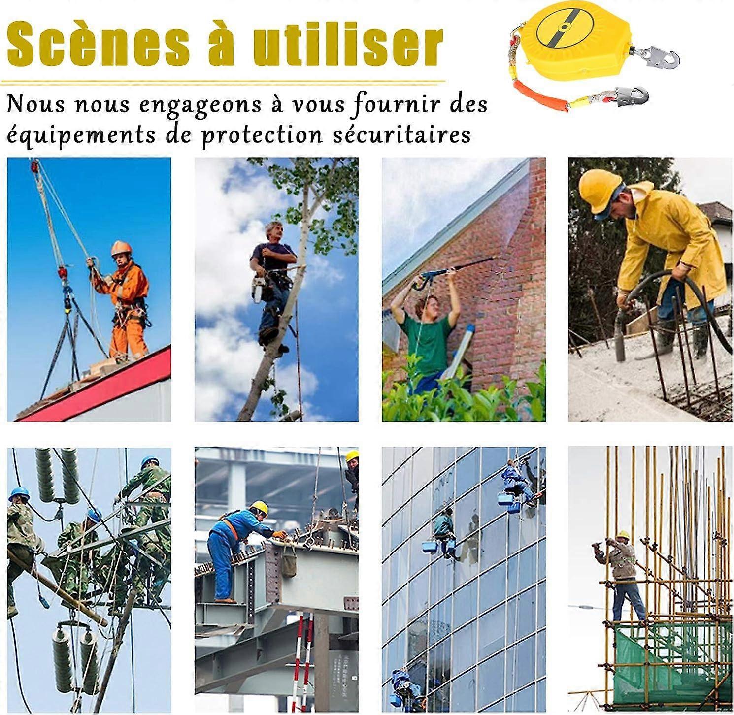 10m Automatic Retractable Fall Arrest Device, Fall Protection Safety ...