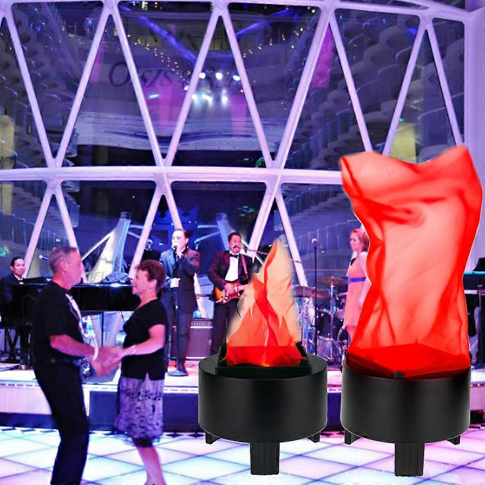 3D Realistic Flame Lamp Campfire Artificial Flickering Flame Table Lamp ...