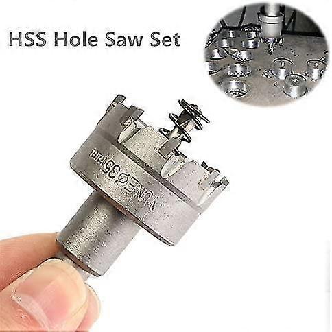 6 Pcs Hss Tct Chainsaw Core Bits Drill Bits Carbide Hole Opener, 22 ...