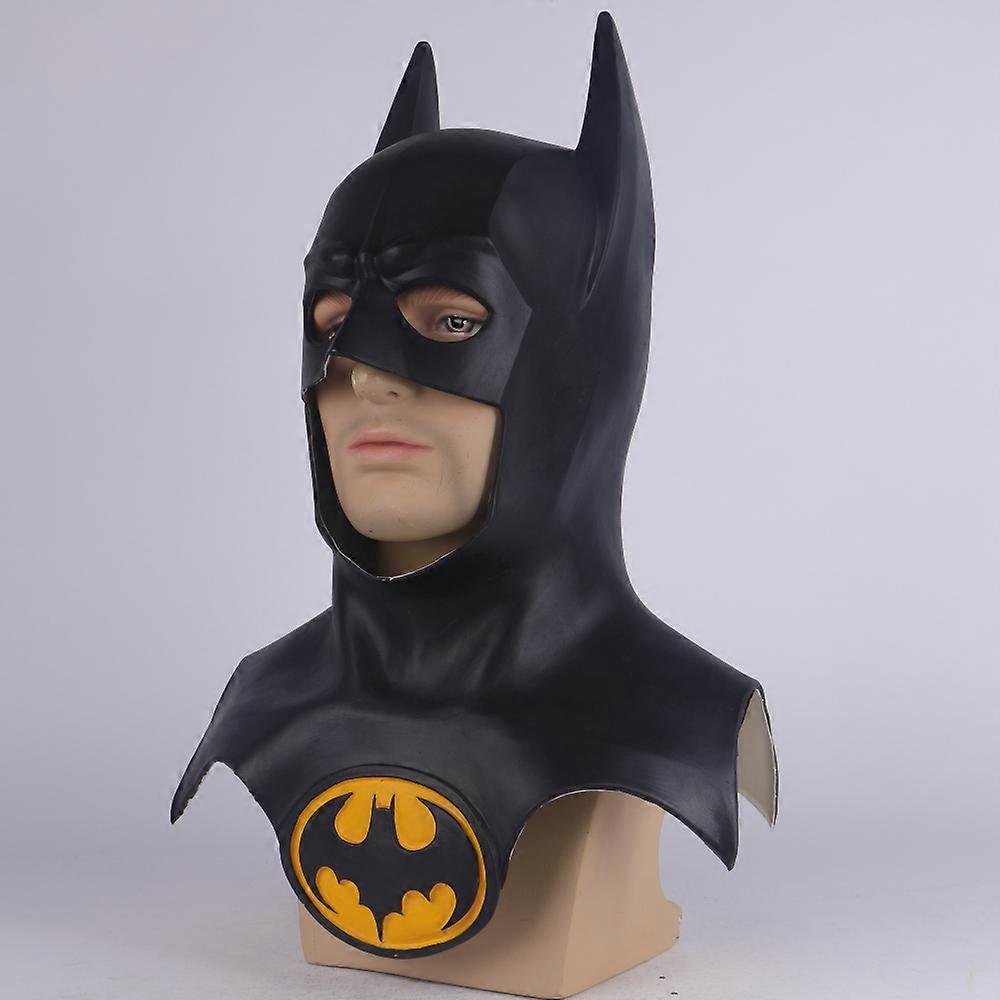 Bat Mask Man's and Woman's Face Masks Latex Full Head Bruce Wayne Mask ...