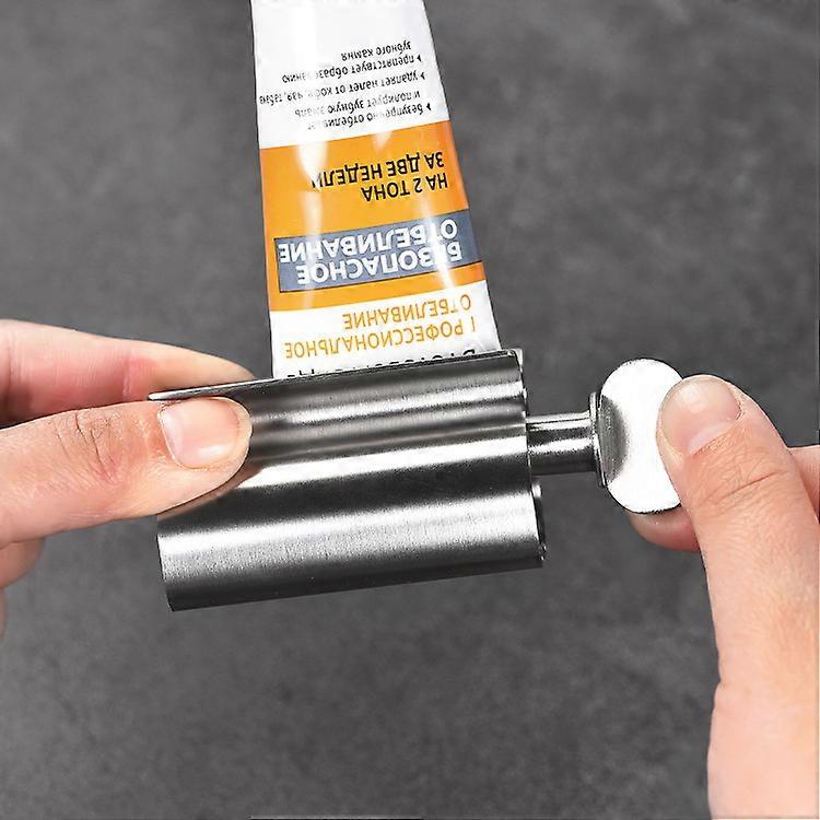 Toothpaste Tube Squeezer - Set of 2 Toothpaste Squeezer Rollers, Metal ...