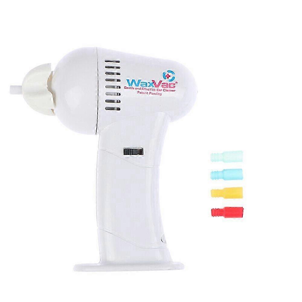 Electric Ear Wax VAC Ear Cleaner Remover Kit Safe Removal Cordless ...