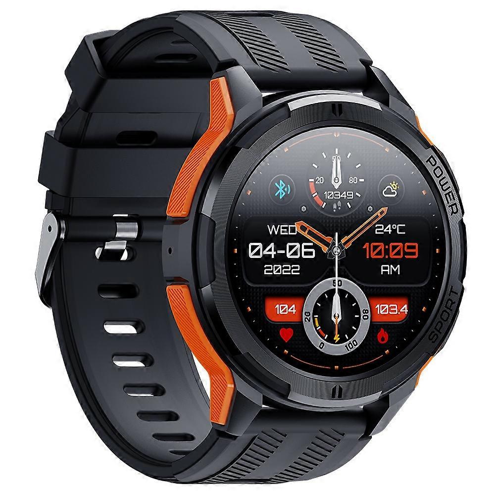 Type A C25 1.43-inch AMOLED Screen Bluetooth Calling Smart Watch Heart ...