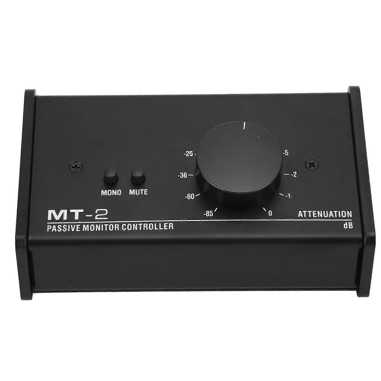 Passive Monitor Controller XLR and 3.5mm Interface Large Volume Knob ...