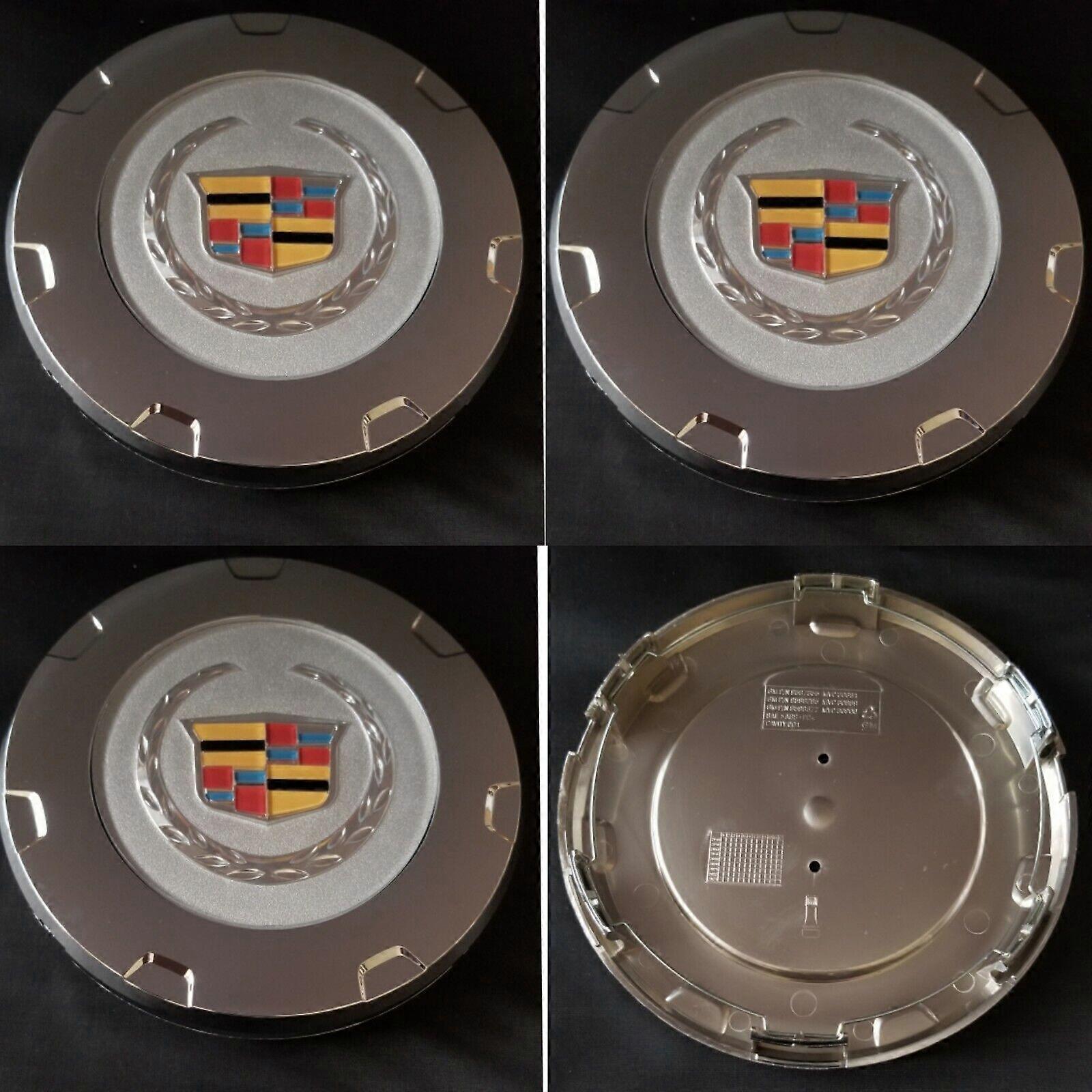 4 PCS NEW GM Cadillac Escalade 22 inch Wheel CENTER CAPS SET 9597355 No ...