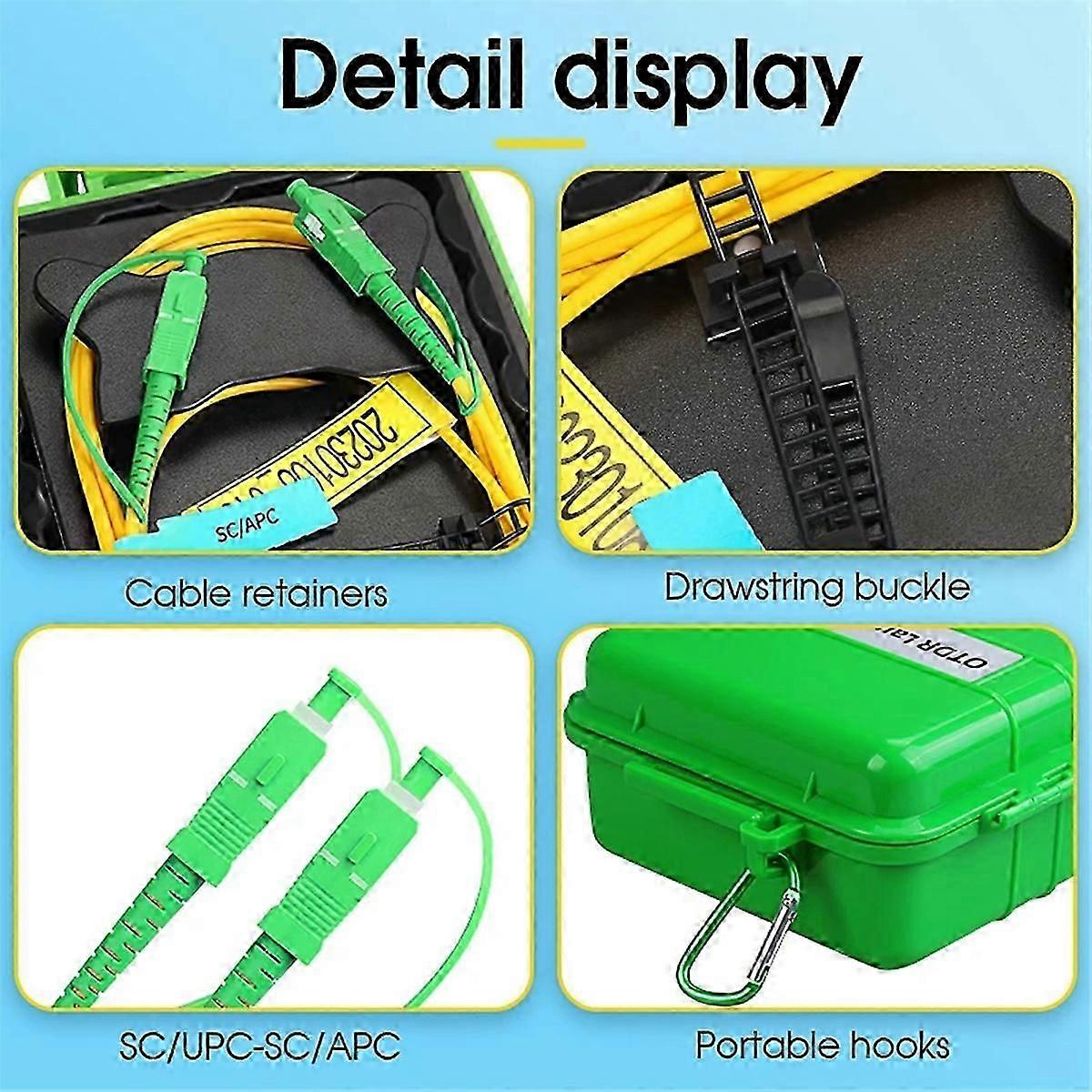 SC/-SC/ OTDR Launch Cable OTDR Optical Fiber Cable Test Extension Line ...