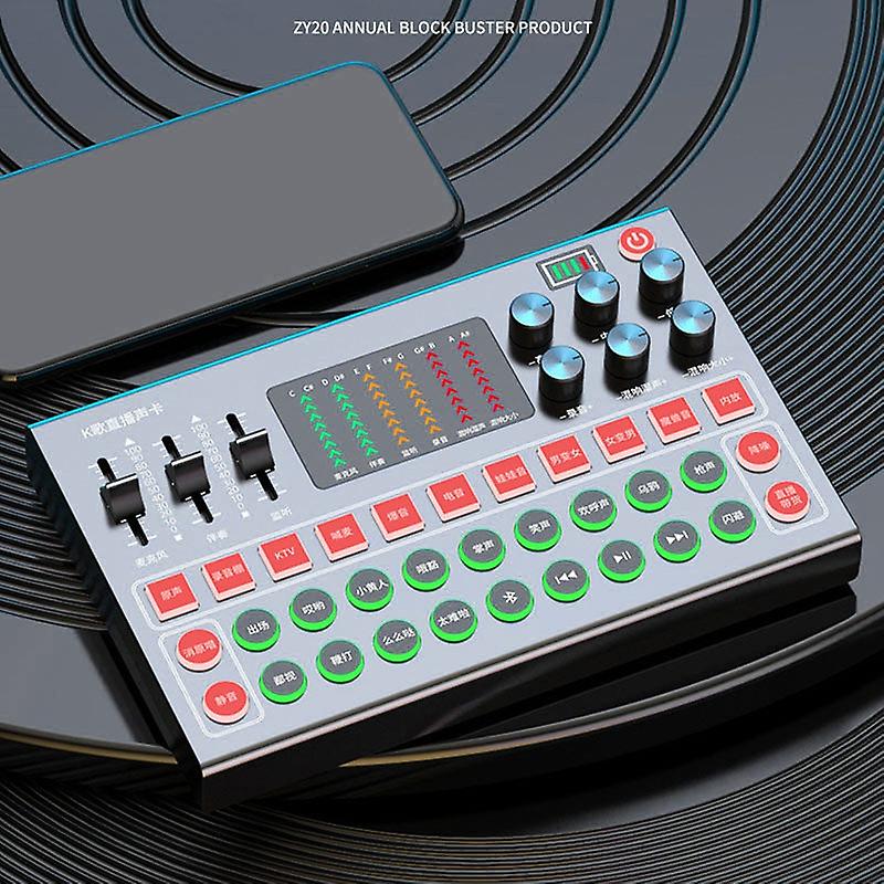 Bluetooth sound card headset microphone webcast live sound card ...