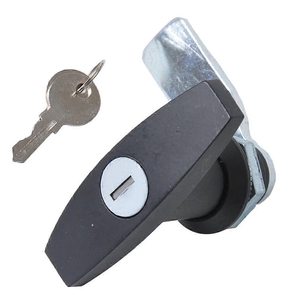 4xBlack Garage Door Opener T handle type lock with two keys for Toolbox ...