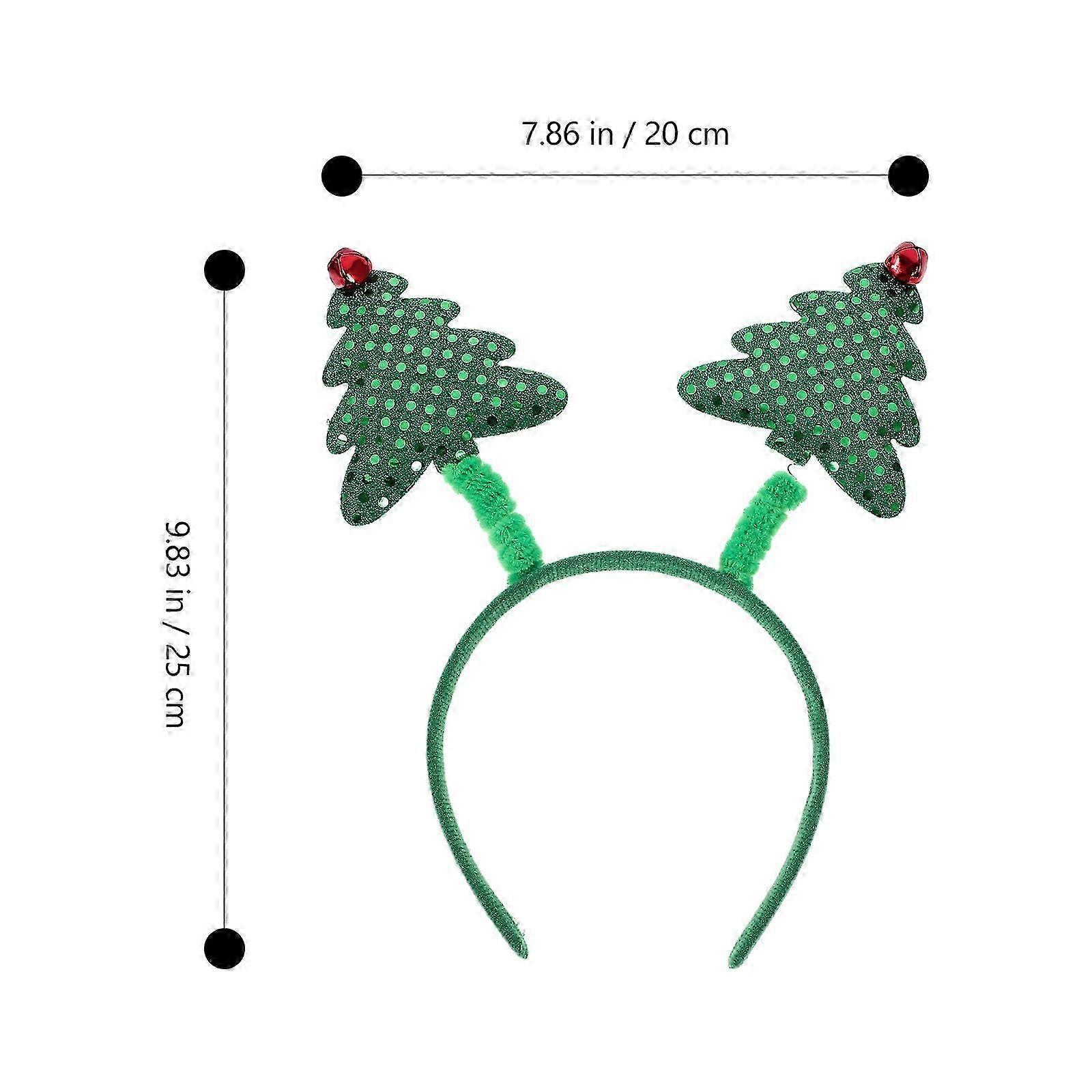 Christmas decorations Christmas headband mini Christmas tree headband ...