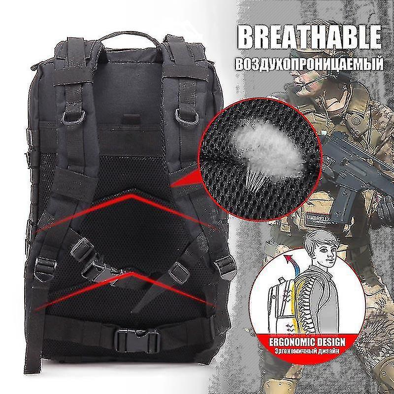 Backpacks large capacity 50l mochila militar tactical backpacks 3p ...