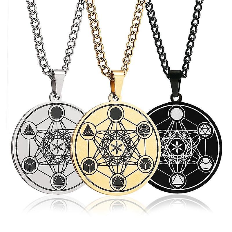 Round Ogan Flower Of Life Metatron Life Angel Seal Solomon Magic Circle ...