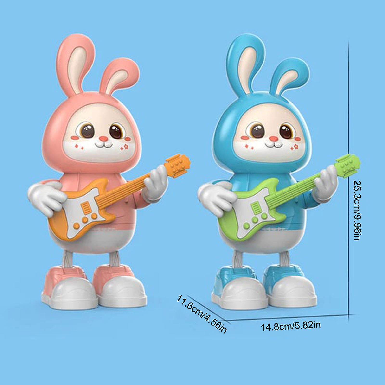 Dancing Bunny Robot Sound Light Electric Cute Cartoon Dancing Bunny ...