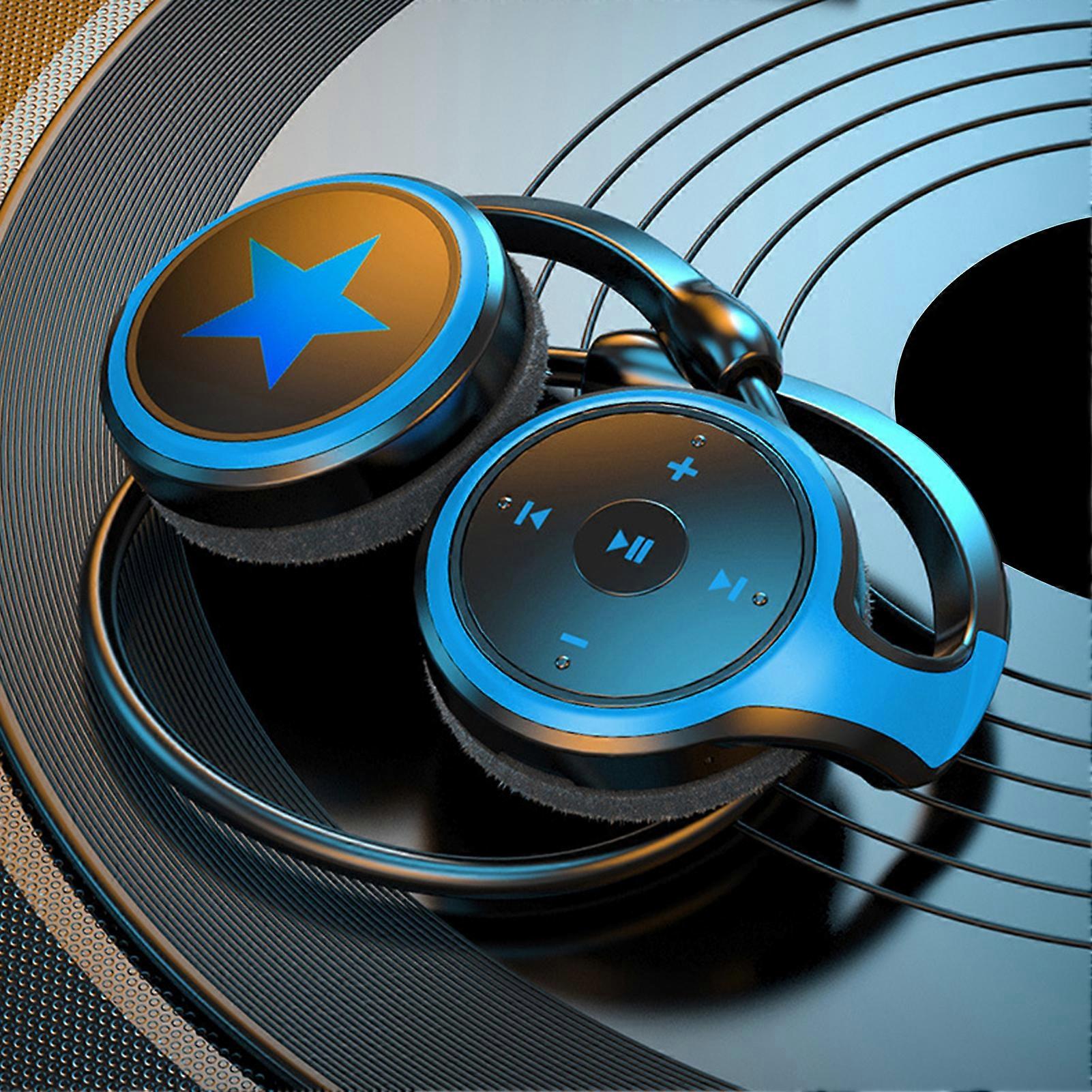 3 in 1 Bluetooth-compatible 5.0 Neck-Mounted Headset MP3 Player FM ...