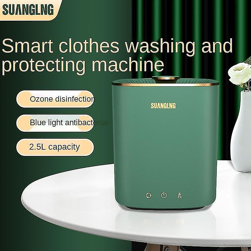 2.5l Mini Washing Machine, Portable Fully Automatic Ultrasonic Cleaning ...