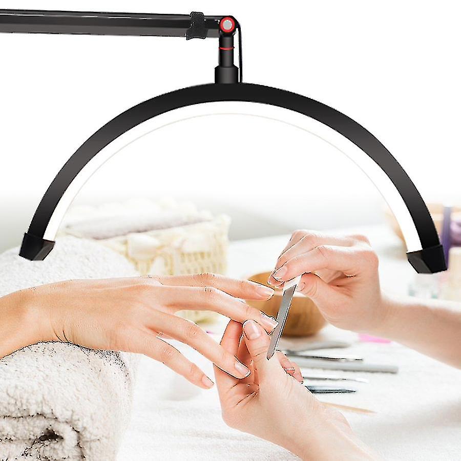 16 Inch Led Half Moon Lash Light Temperature 20w 3000k-6000k Led Ring ...