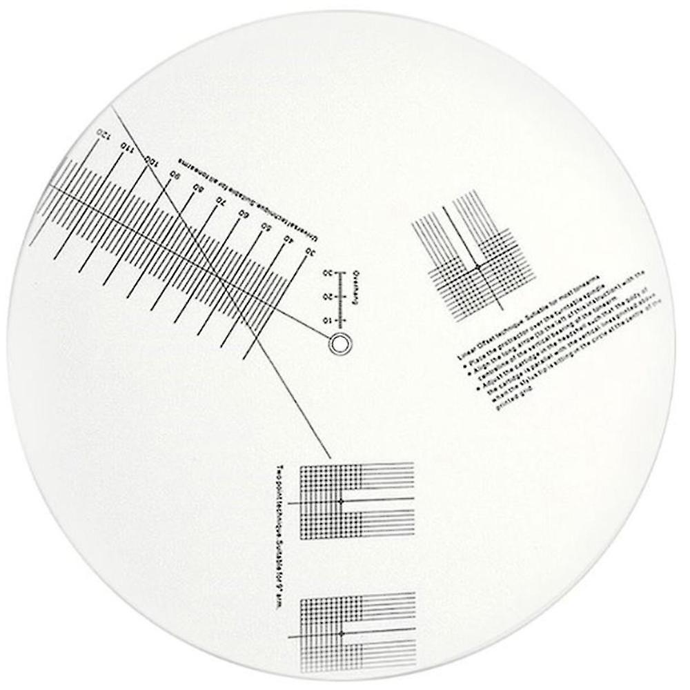 Anti-sliding LP Vinyl Record Pickup Calibration Plate Distance Gauge ...