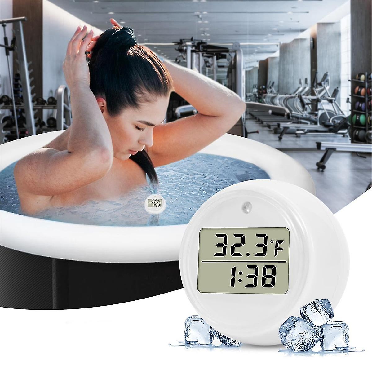 Ice Bath Thermometer and Timer, Water Thermometer for Ice Bath ...