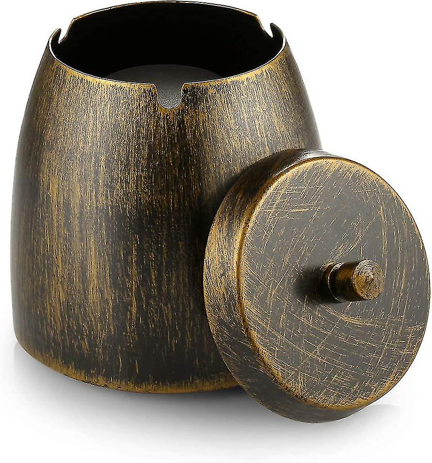 Wind Ashtray With Lid Stainless Steel / Ashtray Large Wind And ...