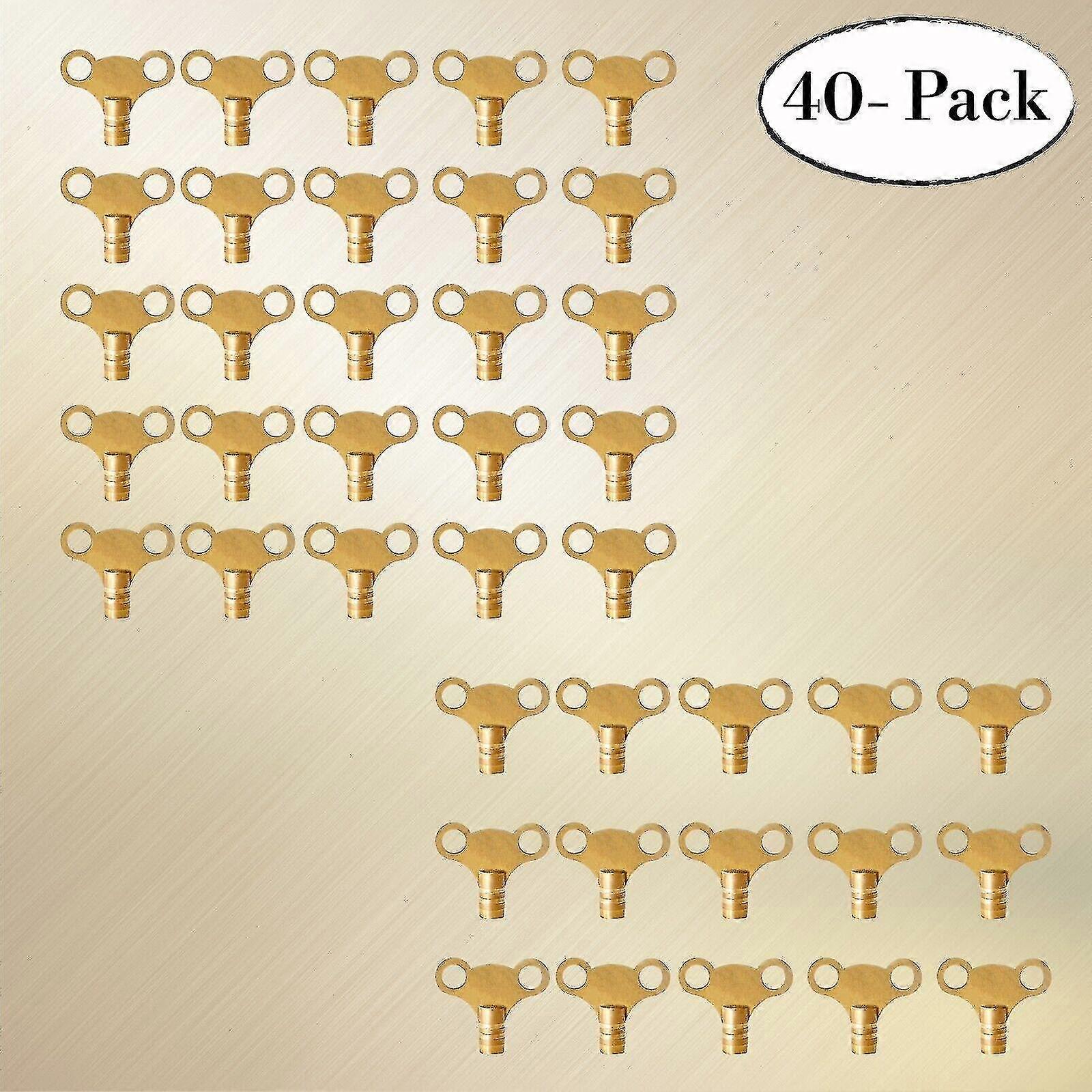 Radiator Plumbing Bleed Bleeding Key Keys Solid Brass For Venting Air ...