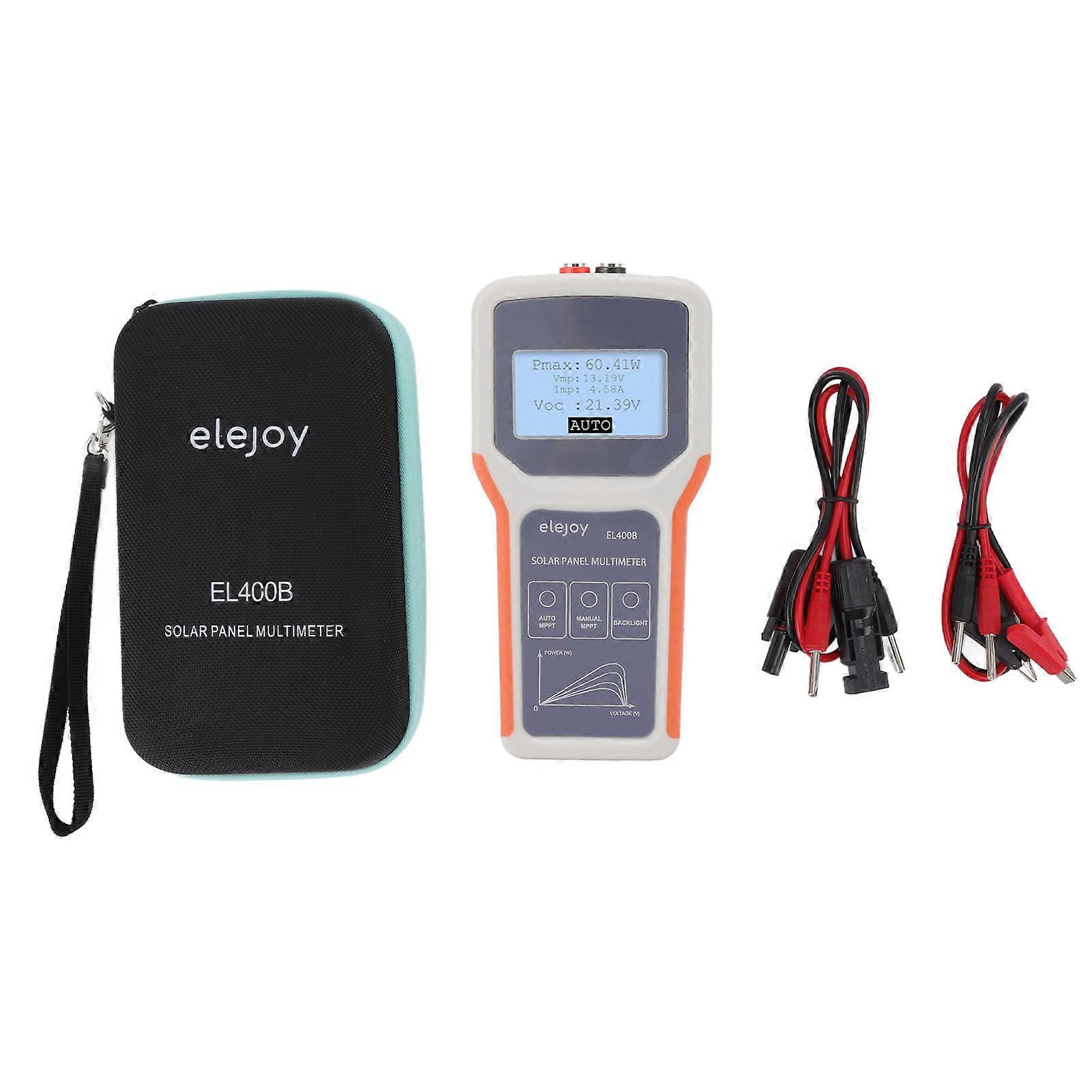 Upgraded LCD Solar Panel Multimeter Multifunctional LCD Solar PV Panel ...