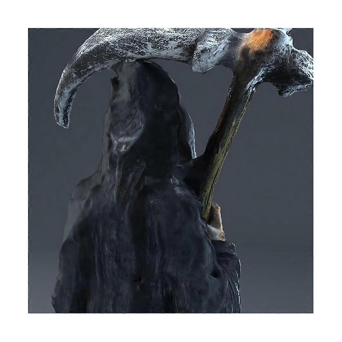 Holy Death Statue Standing Decorative Grim Holding Scythe Statue Altar ...