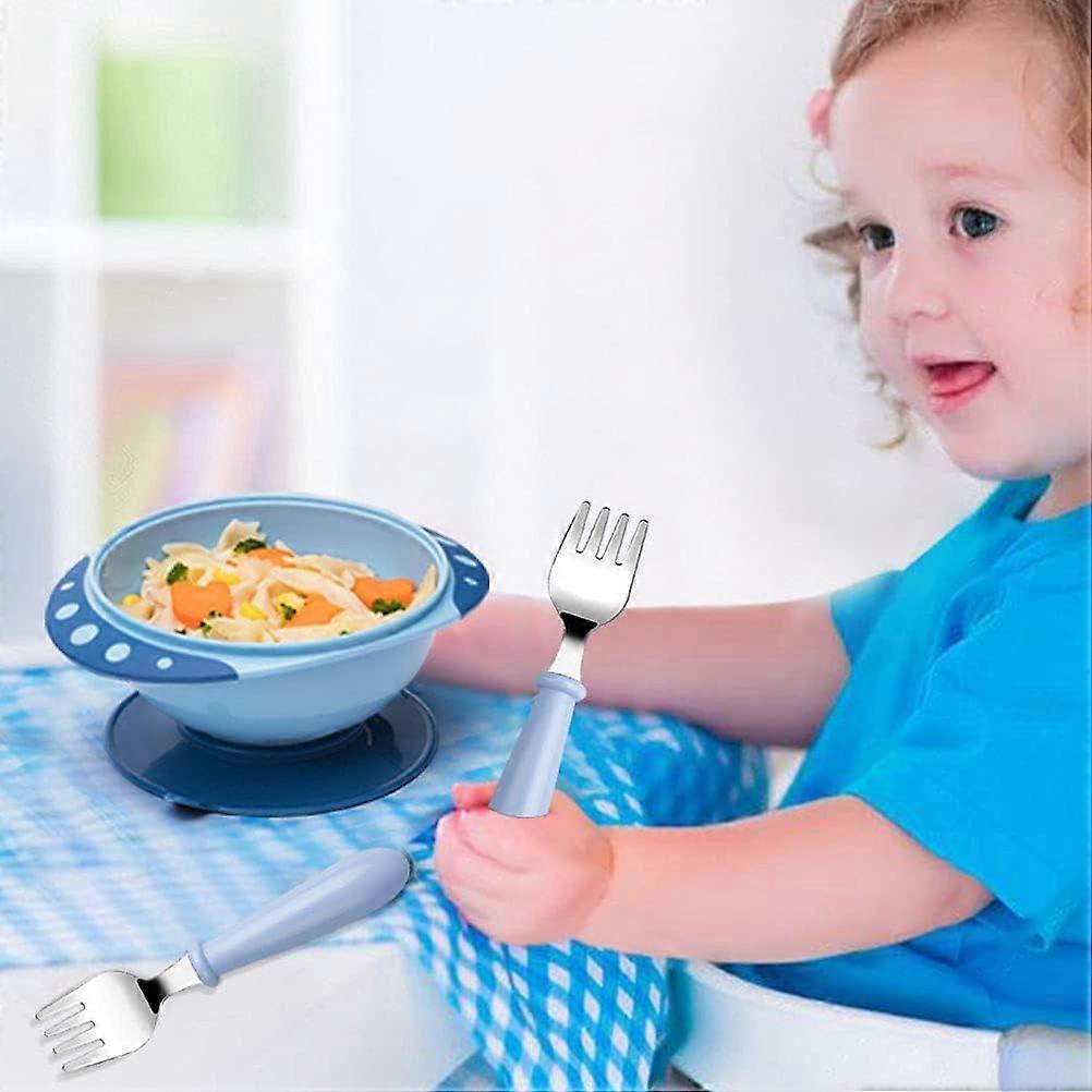 6 Pieces Toddler Forks Baby Forks for Self Feeding, Kids Forks with ...