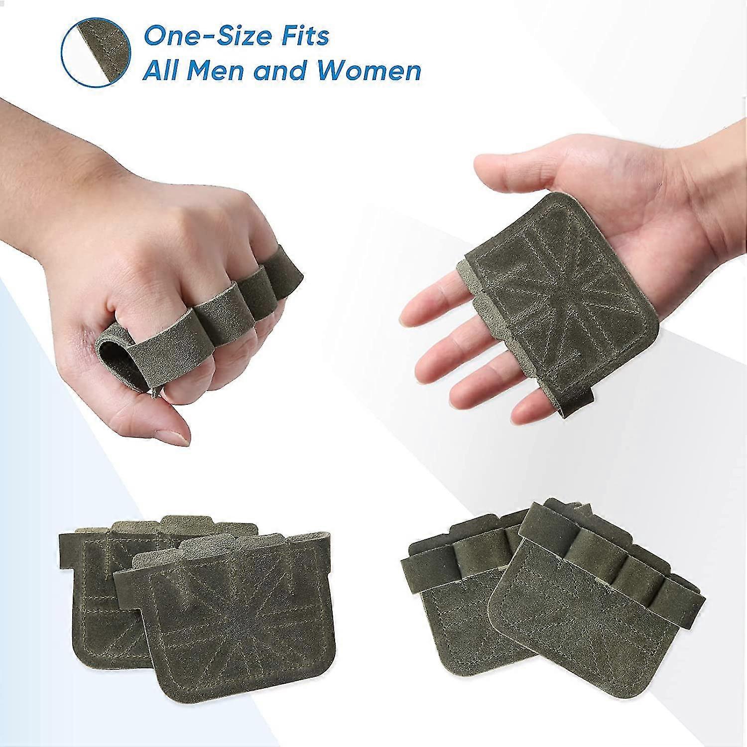 Fitness Gym Grip Pads For Weightlifting Powerlifting Cross Training ...