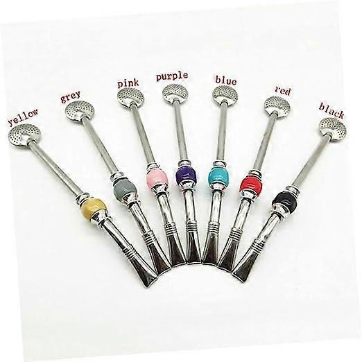 Stainless Steel Filter Straw, Reusable Drinking Straw Filtered Spoon ...